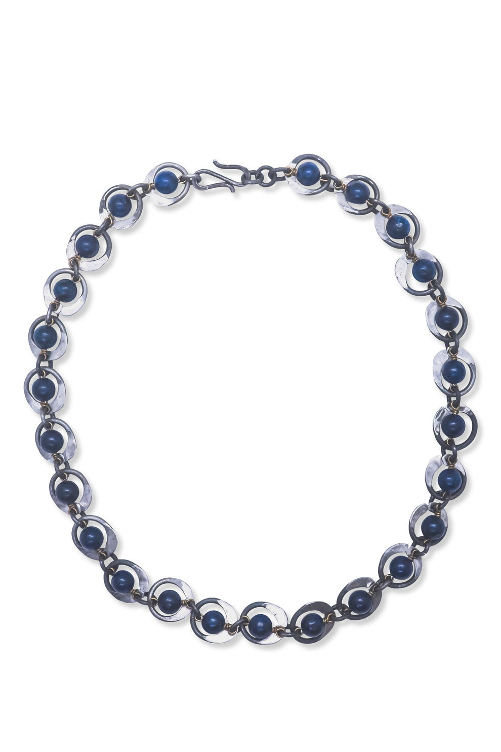 Snare chain necklace in lapis lazuli – Mulberry Mongoose